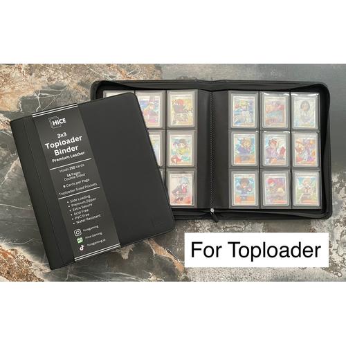 Jual HICE Toploader Binder 9 Pocket 14 pages up to 252 cards for ...