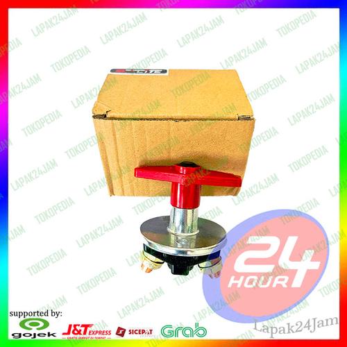 Promo Pemutus arus DC 12/24V , Switch Isolator Baterai Mesin/Alat Berat ...