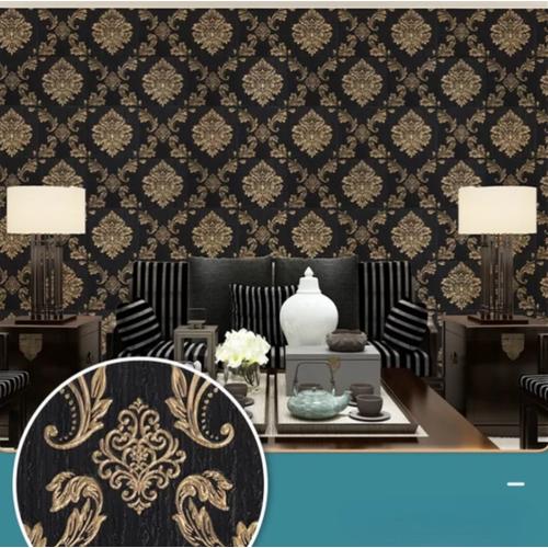 Jual Wallpaper Dinding 3D Foam Motif Batik Sultan Mewah 70x70CM ...