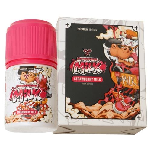Jual Candyman Milk Strawberry Milk 60ML by TNT x FVS - Liquid Candy Man ...
