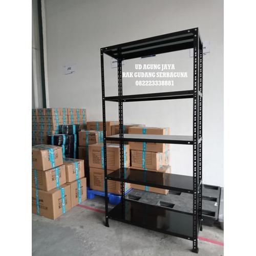 Jual RAK BESI 120x40x200cm 5 Susun serbaguna Rumah Gudang Toko Lemari ...