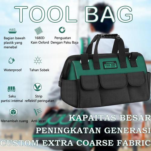 Jual Tool Bags Besar Ukuran 13/16/18 Inch Tas Perkakas/Tool Bag Kain ...