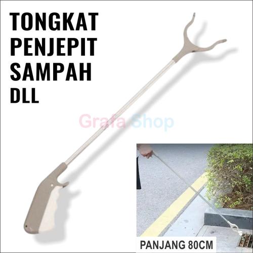 Jual tongkat capit penjepit panjang alat bantu jepit barang sampah ...
