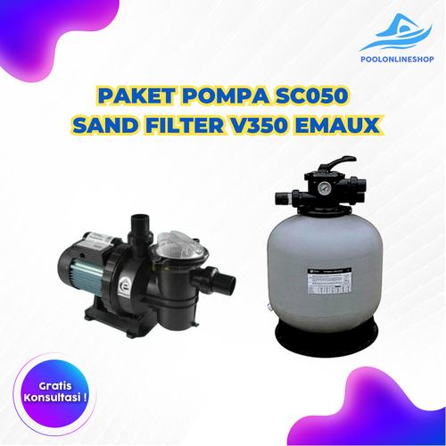 Jual Paket Pompa SC050 / SC 050 dan Sand Filter V350 Emaux - Kab. Sleman - Pool Onlineshop ...