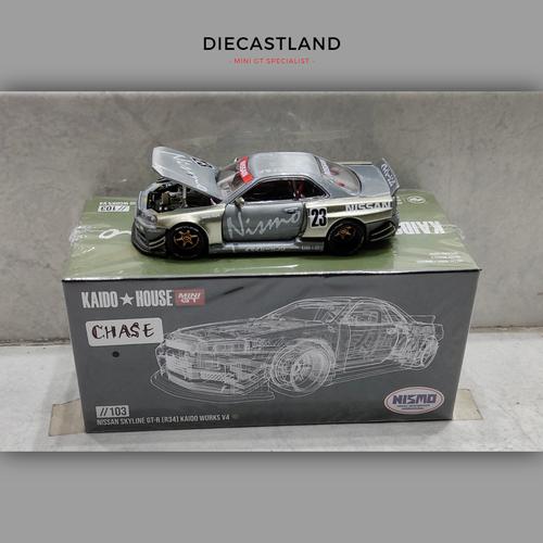 Jual Mini GT x Kaido House KHMG103 CHASE Nissan Skyline GT-R (R34 ...