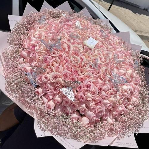 Jual douyin style fresh full bloom roses mawar boxes instant sameday ...