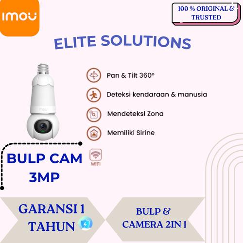 Jual IMOU Bulb Cam 3MP - Innovative 3MP Camera Disguised as a Light ...