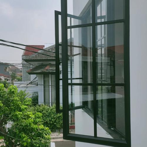Jual jendela alumunium ornamen .dengan ukuran 120x50 kusen 3in. merek ...