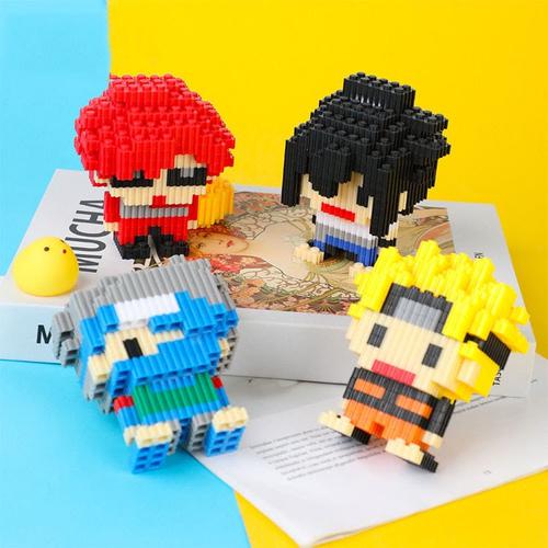 Jual Nano Block Naruto Series Mainan Balok Susun DIY Bricks Mini HC ...