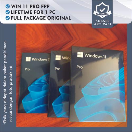 Jual Win 11 Pro FPP - USB Installer Full Package Original - Kota ...