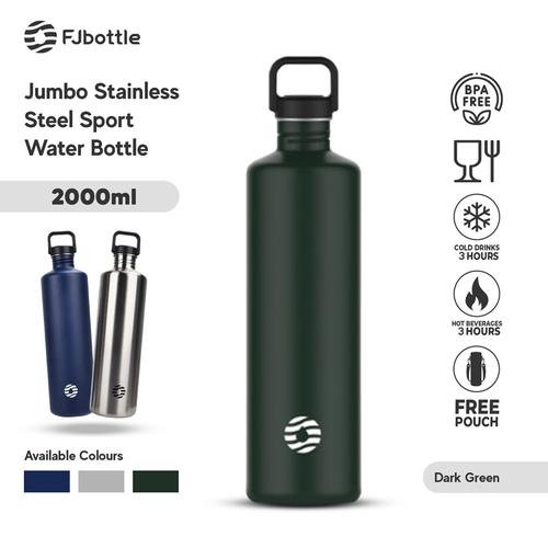 Jual FJBottle - Botol Minum Olahraga Botol Stainless Steel 2Liter Jumbo ...