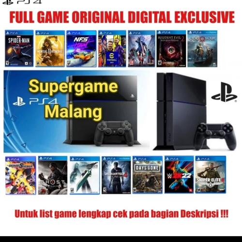 Promo PS4 Hen Full Game PS 4 Pro Slim Fat 500GB 1TB CFW Sony Playstation - FAT OFW, Tanpa Stik ...