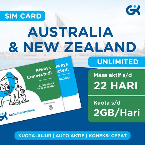 Promo Simcard Australia New Zealand Unlimited | Sim Card Aussie ...