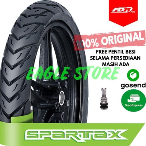 Jual FDR Spartax Ban Luar Tubeless 70 80 90 Ring 14 Depan Belakang ...