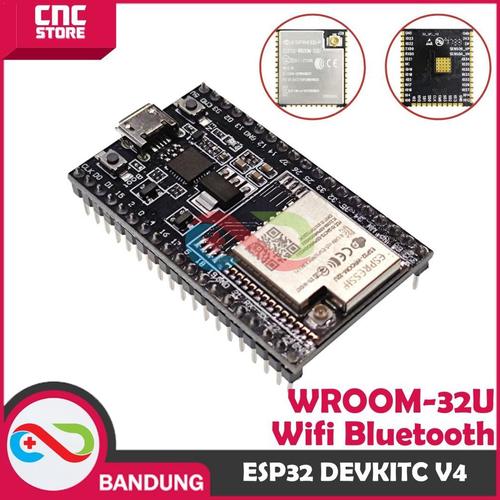 Jual ESP32 ESP-32 DEVKITC V4 WROOM-32U WIFI BLUETOOTH DEVELOPMENT BOARD - Jakarta Barat ...