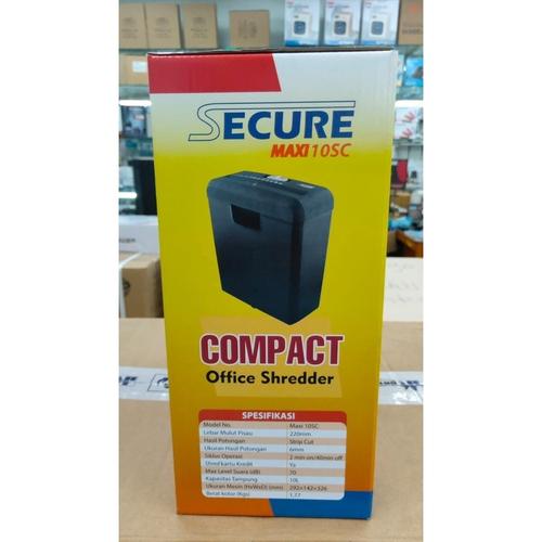 Jual Mesin Penghancur Kertas Secure Maxi 10SC / EZSC-10SC Paper ...
