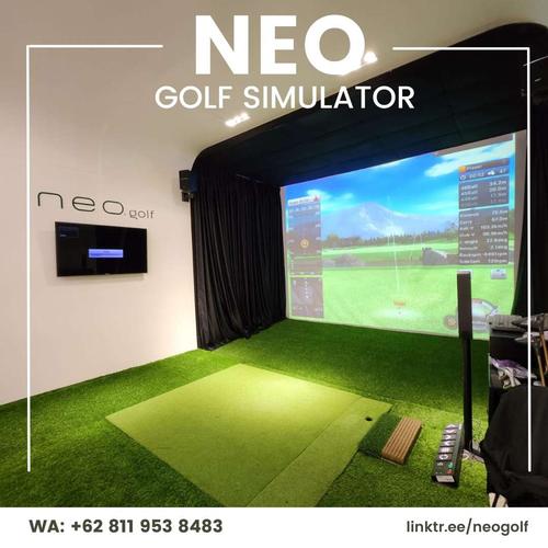 Jual Custom Premium Golf simulator - Jakarta Barat - NEO Golf Simulator ...
