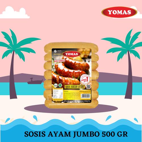 Jual YOMAS SOSIS - SOSIS BAKAR AYAM JUMBO ISI 7 - 500 GR - Kota ...