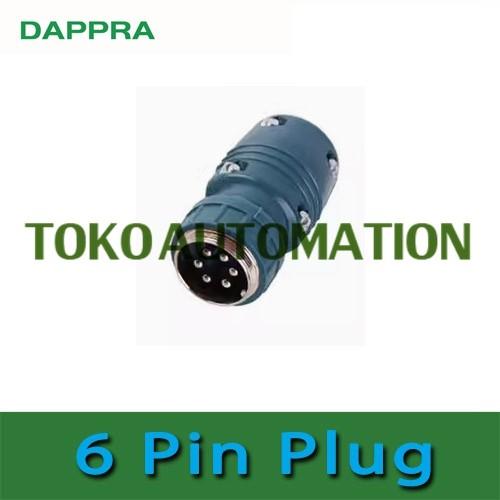 Jual 6 Pin male Plug Konektor Kabel Connector Socket Utk MIG Mesin Las ...