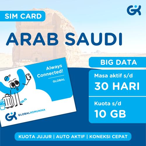 Jual Simcard Arab Saudi Kuota Besar | Sim Card Umroh Big Data - 7 hari ...