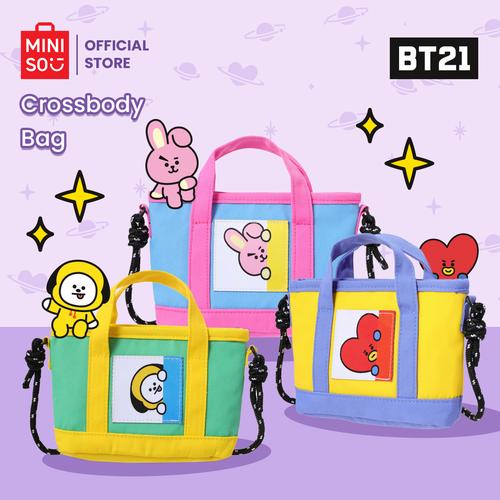 Promo Miniso x BT21 Collection Tas Selempang Tas Pundak Kapasitas ...