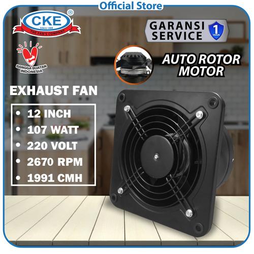 Promo Exhaust Fan Drum Blower 12 Inch Kipas Booster Duct Fan External ...