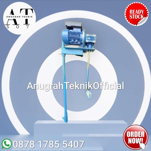 Jual AGITATOR MIXER 0,75hp 0.55kw 1phase 100rpm Kapasitas 200ltr ...