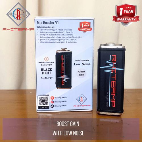 Jual Rhiteamp Mic Booster Box V1 pengganti fethead dan cloudlifter ...