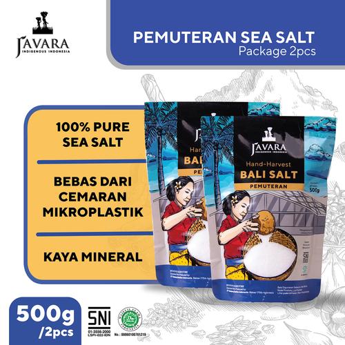 Promo Kemasan Twinpack Javara Pemuteran Sea Salt Garam Laut Murni 500 g ...