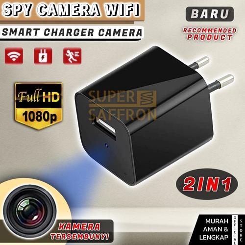 Promo Spy Kamera Adaptor Charger USB WiFi Kepala Casan Camera Hp Full HD - Hitam - Jakarta Pusat ...