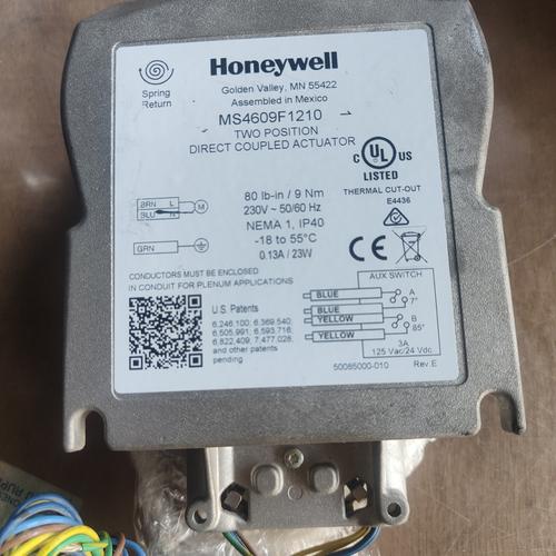 Jual Damper actuator Honeywell MS4609F1210 motorized spring return ...