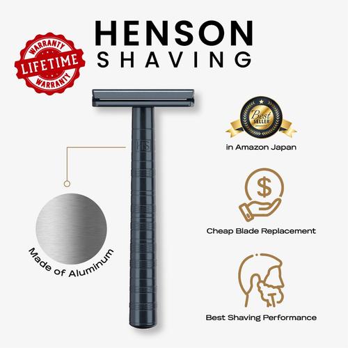 Jual HENSON AL 13 Aggressive Facial Razor - Single Blade Double Edge ...