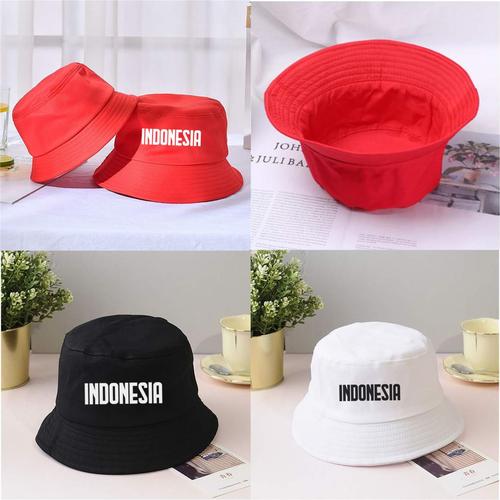 Jual Topi BUCKET Buket Hat Cap Distro Indonesia raya berjaya merdeka ...