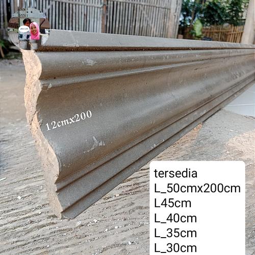 Jual lis profil beton lispang beton minimalis fuL beton - 10 x200cm ...
