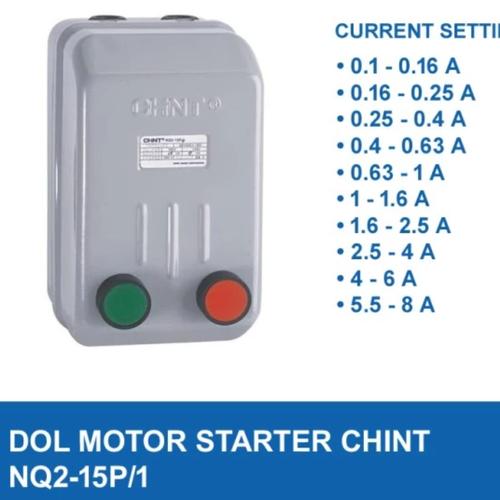 Jual ORIGINAL CHINT DOL stater NQ2-15P/1 2,5- 4A Direct On Motor ...