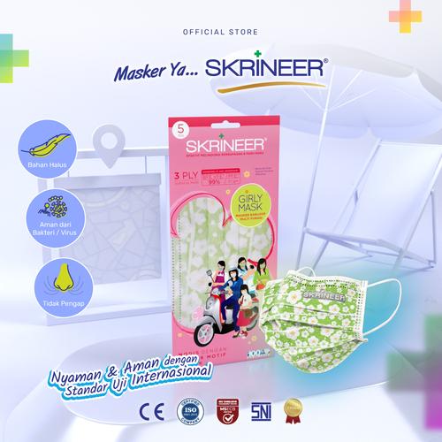 Promo Skrineer Girly Mask '5S 3Ply Earloop Motif - Jakarta Timur ...