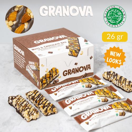 Promo Granova - Paket Snack Rame Seru (1 box Snackbar, 1pc Trail Mix ...