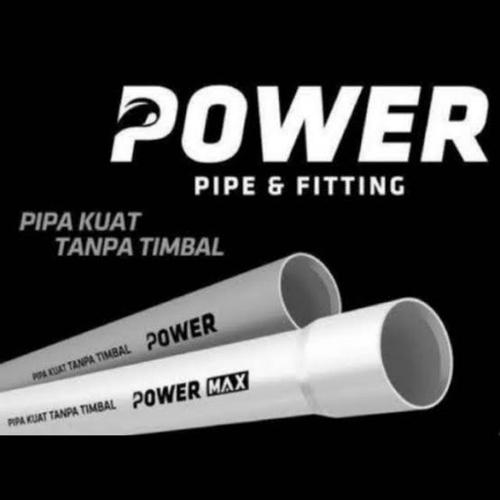 Jual Power pipa PVC 4" D Putih / Abu Abu PIPA PVC PIPA AIR - Putih ...