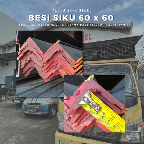 Jual BESI SIKU 60/60 (6 CM x 6 CM) TEBAL 5,0 MM - Kota Surabaya - Putra ...