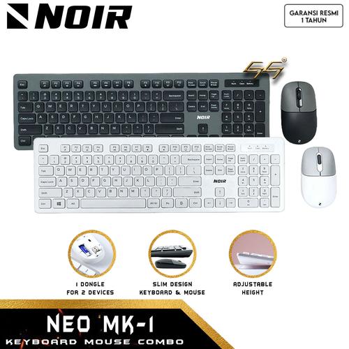 Jual NOIR NEO MK1 MK-1 MK 1 Keyboard Mouse Wireless Office Combo - Kota ...