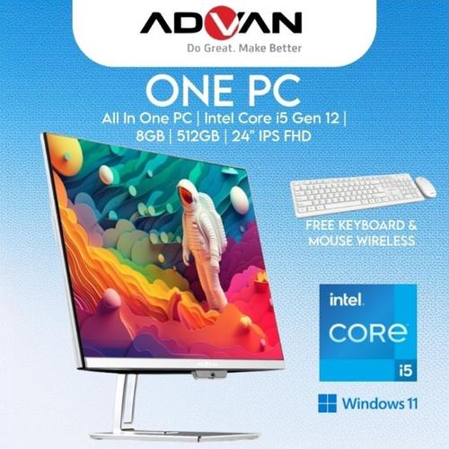 Jual Advan All In One PC AIO OnePC Intel i5 8+512GB W11 - Jakarta Pusat ...