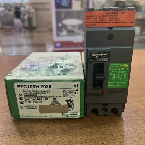 Jual MCCB EZC100H 2P 15A/20A/25A/30A/40A/50A/60A/75A/80A/100A 30KA SCHNEIDER ORIGINAL - 50A ...