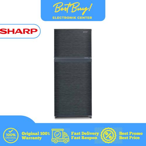 Jual Kulkas Sharp 2 Pintu SJ-195MD Big freezer Fresh Room Kulkas 2 Pintu Sharp - Kota Bekasi ...