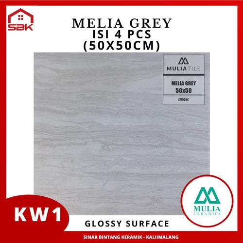 Jual Keramik Lantai Ruangan 50x50 Melia Grey - Jakarta Timur - Sinar ...