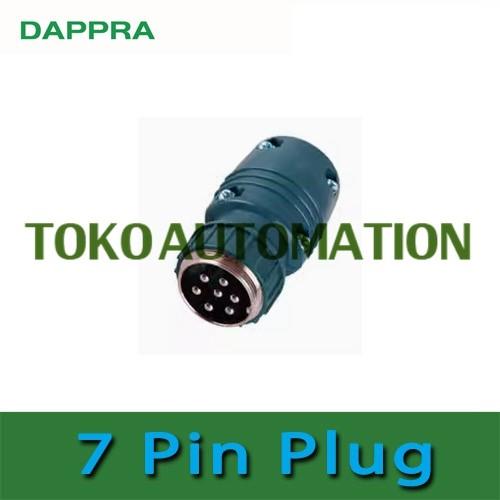 Jual 7 Pin male Plug Konektor Kabel Connector Socket Utk MIG Mesin Las ...