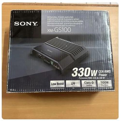 Jual POWER SONY XM-GS100 / POWER MONOBLOCK SONY XM-GS 100 / MONOBLOCK ...