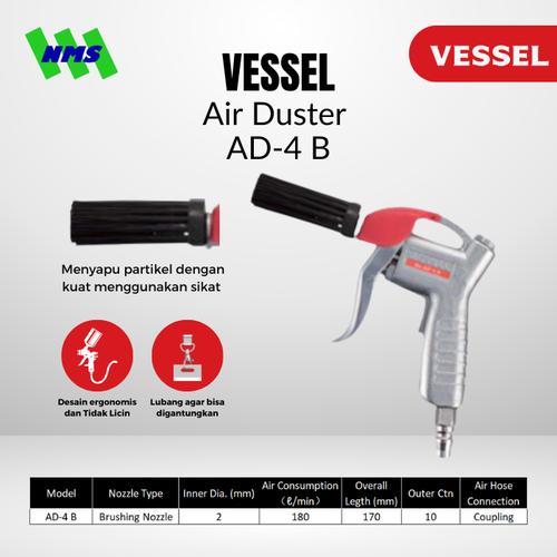 Jual Air Blow Gun VESSEL AD-4 B 4B Air Duster Brushing Nozzle dengan ...
