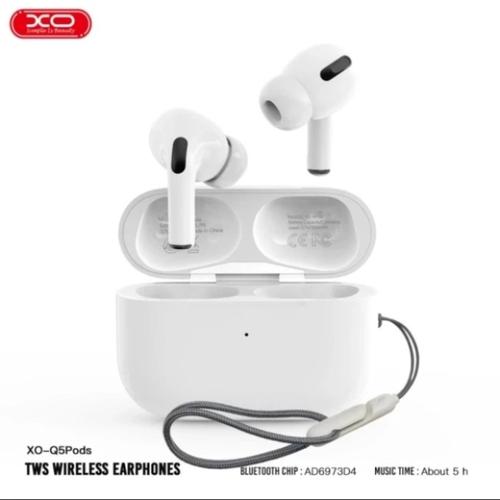 Jual XO-Q5Pods TWS Wireless Earphones V5.3 Headset Bluetooth Stereo Wireless - White - Jakarta ...