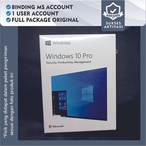 Jual Win 10 Pro FPP - USB Installer Full Package Original - Jakarta ...