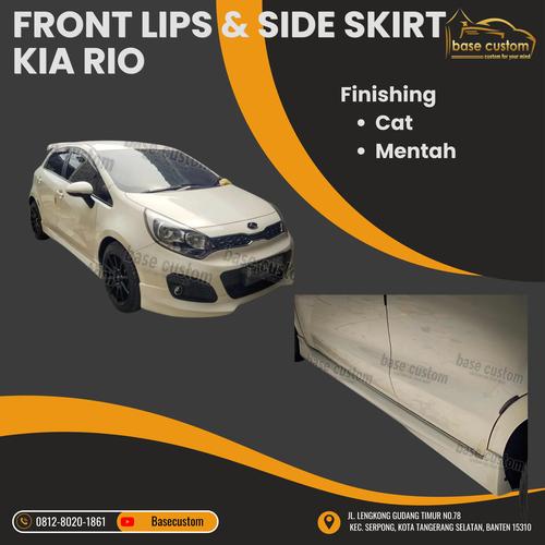 Jual Front lips dan Side skirt Kia Rio - Mentah - Kota Tangerang ...